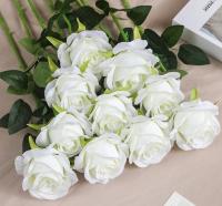 China Fake Silk Wedding Bouquets Fendera Rose Ornaments for sale