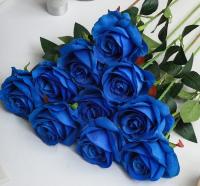 China Customized Faux Peony Arrangement Gradient Fake Roses Bulk for sale