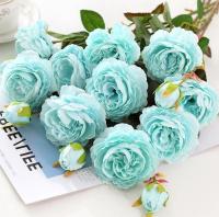 China Indoor Faux Peony Artificial Silk Flowers For Valentine'S Day for sale