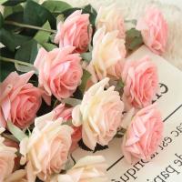 China 45cm Natural Touch Realistic Fake Bulk Silk Flowers Living Room Decoration for sale