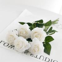China Odorless Moisturizing Rose Artificial Silk Flowers Real Touch for sale