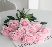 China Odorless Moisturizing Rose Artificial Silk Flowers Real Touch for sale
