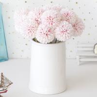 China Lightweight Artificial Flower Business Silk Chrysanthemum 28cm for sale