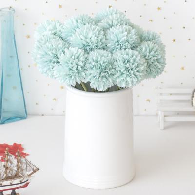 China Lightweight Artificial Flower Business Silk Chrysanthemum 28cm for sale