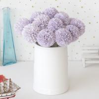 China Lightweight Artificial Flower Business Silk Chrysanthemum 28cm for sale