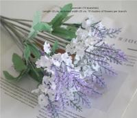 China Lavender Artificial Plastic Flowers Faux Hyacinth Stems customized for sale