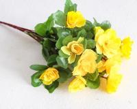 China Washable Plastic fake Artificial Rhododendron Flowers Branches for Gardening for sale