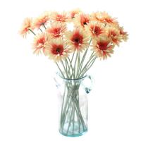 China Commercial Gerbera Daisies Artificial Plastic Flowers Fresh Pastoral Style for sale