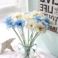 China Commercial Gerbera Daisies Artificial Plastic Flowers Fresh Pastoral Style for sale
