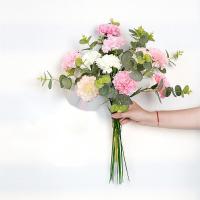 China ODM Fake Flower Bouquet Artificial Carnations Bulk Holiday Gift for sale
