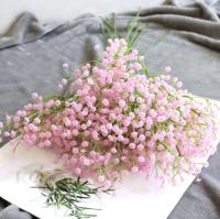 China Yellow Light Blue Artificial Silk Gypsophila Flowers For Mother'S Day Valentine'S Day for sale
