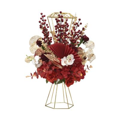China OEM Lifelike Fake Flower Bouquet Arrangements For Florist for sale