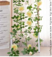 China Modern Fake Wisteria Flowers Bulk Artificial Bougainvillea Vines for sale