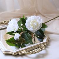 China Custom Silk Artificial Gardenia Flowers Bouquet Arrangements for sale