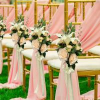 China Bridesmaid Fake Silk Peony Bouquet Wedding Flowers Personalised for sale