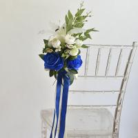 China Bridesmaid Fake Silk Peony Bouquet Wedding Flowers Personalised for sale