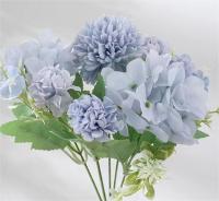 China Simulated Plastic Silk Bridal Bouquets Artificial Orchid Custom for sale