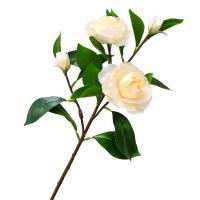 China Silk Gardenia Fake Holiday Flowers Arrangements Custom for sale