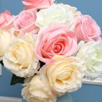 China Silk Fairy Rose Fake Peony Bouquet For Holiday Bridal for sale