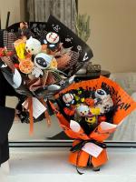 China ODM Wedding Halloween Pumpkin Bouquet Flower Gift Handmade Diy for sale