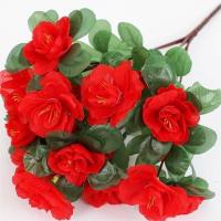 China Simulated Fake Silk Azalea Flowers Gardening Decoration Area Landscaping for sale