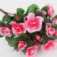 China Simulated Fake Silk Azalea Flowers Gardening Decoration Area Landscaping for sale