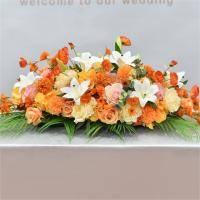 China Simulation Artificial Flower Business Communion Bouquet Silk Floral Arrangement for sale