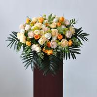 China Faux Ranunculus Silk Flower Bridesmaid Bouquets In Bulk OEM for sale