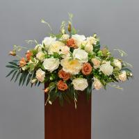 China Faux Ranunculus Silk Flower Bridesmaid Bouquets In Bulk OEM for sale