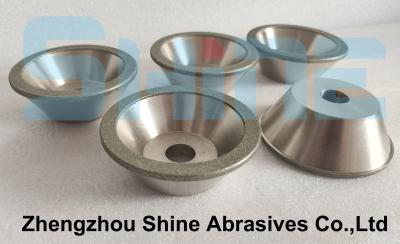 China Customized Electroplated Diamond Wheels 11A2 Bowl Shape 100mm for sale