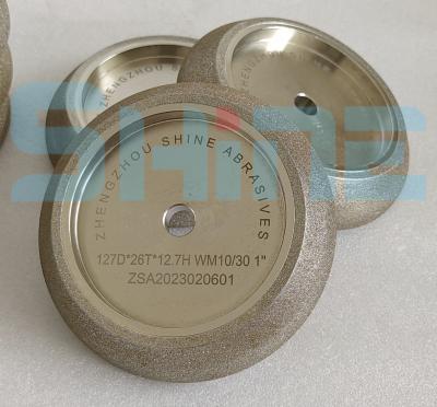China WM 10 / 30 CBN Sharpener Grinding Wheel Electroplated 600# For Band Saw for sale