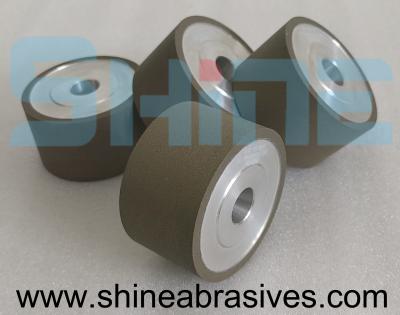 China Shine Flat Shaped 1A1 Resin Bond Diamond Wheel For Carbide Sharpening Knife for sale