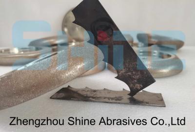 China 1x Round CBN Sharpening Wheel Tool 8inch Electroplated for sale