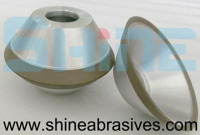 China 11V9 Cup Shaped Resin Bond Diamond Grinding Wheels For Sharpening Tungsten Carbide for sale
