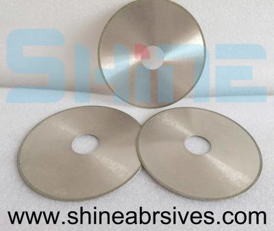 China Electroplated 1A1R Diamond Cutting Wheel Discs Shine Abrasives for sale