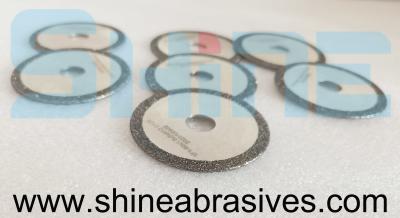 China Smooth Electroplated Diamond Cutting Disc Set For Cutter Saw Blade Grinding Wheels for sale