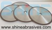 China 80#-400# 1A1R Thin Resin Diamond Grinding Wheel For Carbide Cutting for sale