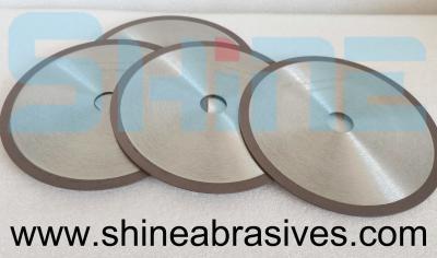 China 80#-400# 1A1R Thin Resin Diamond Grinding Wheel For Carbide Cutting for sale