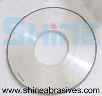 China Resin Bond Round Diamond CBN Grinding Wheels Resin Bond Silver Color for sale