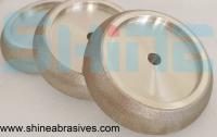 China V Shaped Tip Electroplated CBN Grinding Wheel For Sharpening Band Saw for sale