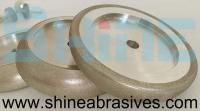 China Aluminium Body 6 inches Diameter CBN Grinding Wheel For Sharpening Band Saw for sale