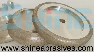 China Aluminium Body 6 inches Diameter CBN Grinding Wheel For Sharpening Band Saw for sale