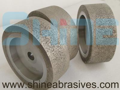 China 25mm Diameter Diamond Shine Abrasives Metal Bond Grinding Wheel Clogging for sale