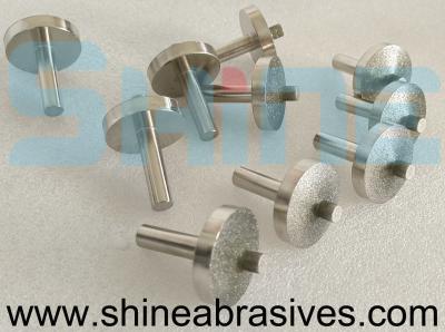China Shine Abrasives Six Factors Grinding Wheels 12.7mm Bore Size Electroplated Diamond for sale