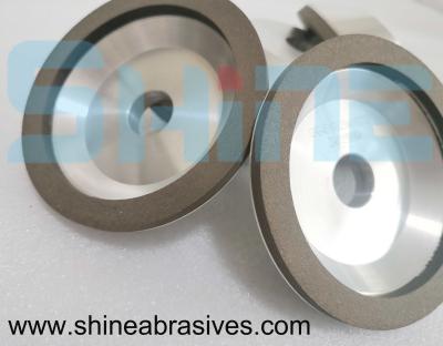 China 50mm Thickness Diamond Resin Wheels High Strength Strong Grinding Ability for sale