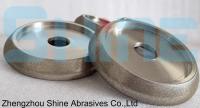 China 125mm Electroplated CBN Diamond Grinding Wheel For Woodworking Chainsaw Blades for sale