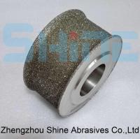 China Edge Profile Electroplated Diamond Wheels Grinding Profiling Wheel For Marble for sale