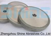China Electroplated Flat Diamond Grinding Wheel For Grinding Tungsten Carbide Glass for sale