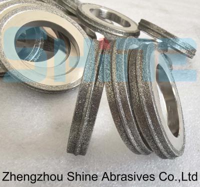 China Electroplated CBN Diamond Grinding Wheel For Woodworking Chainsaw Blades for sale
