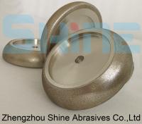 China OEM Electroplated CBN Grinding Wheel For Band Saw Blade Sharpening Bandsaw for sale